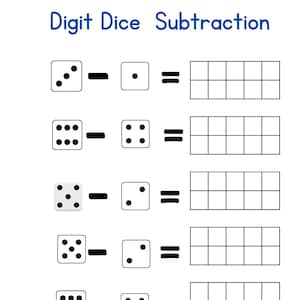 20 Printable Domino Addition Worksheets | 1st Grade & Kindergarten Math ...