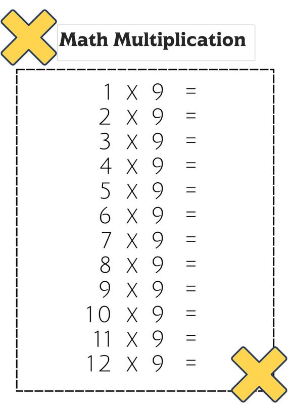 1 Times Tables Worksheet Multiplication Table Worksheets With Answer