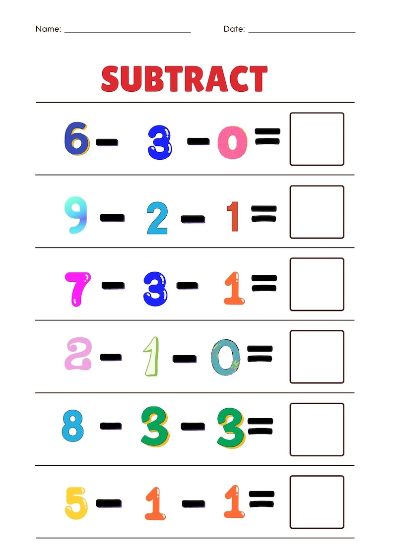 20 Printable Kindergarten Addition Worksheets, Picture Addition and ...
