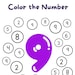 Number Tracing Worksheets: Color, Count, Trace 1-10 (printable) - Etsy