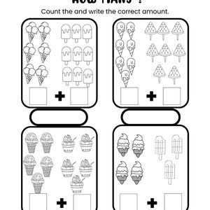 20 Printable Kindergarten Addition Worksheets, Picture Addition and ...
