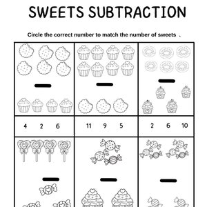 20 Printable Kindergarten Addition Worksheets, Picture Addition and ...