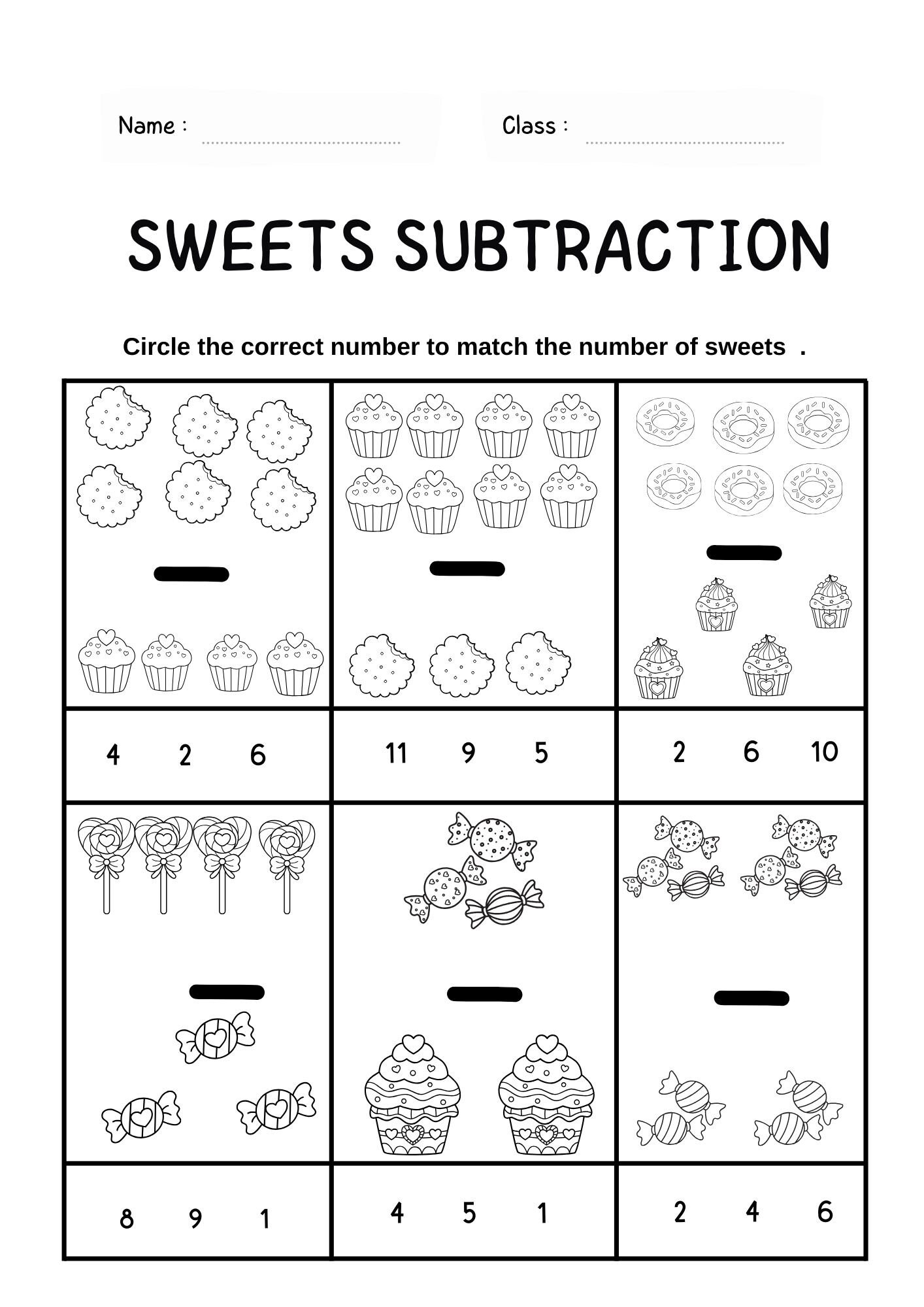20 Printable Kindergarten Addition Worksheets, Picture Addition and ...