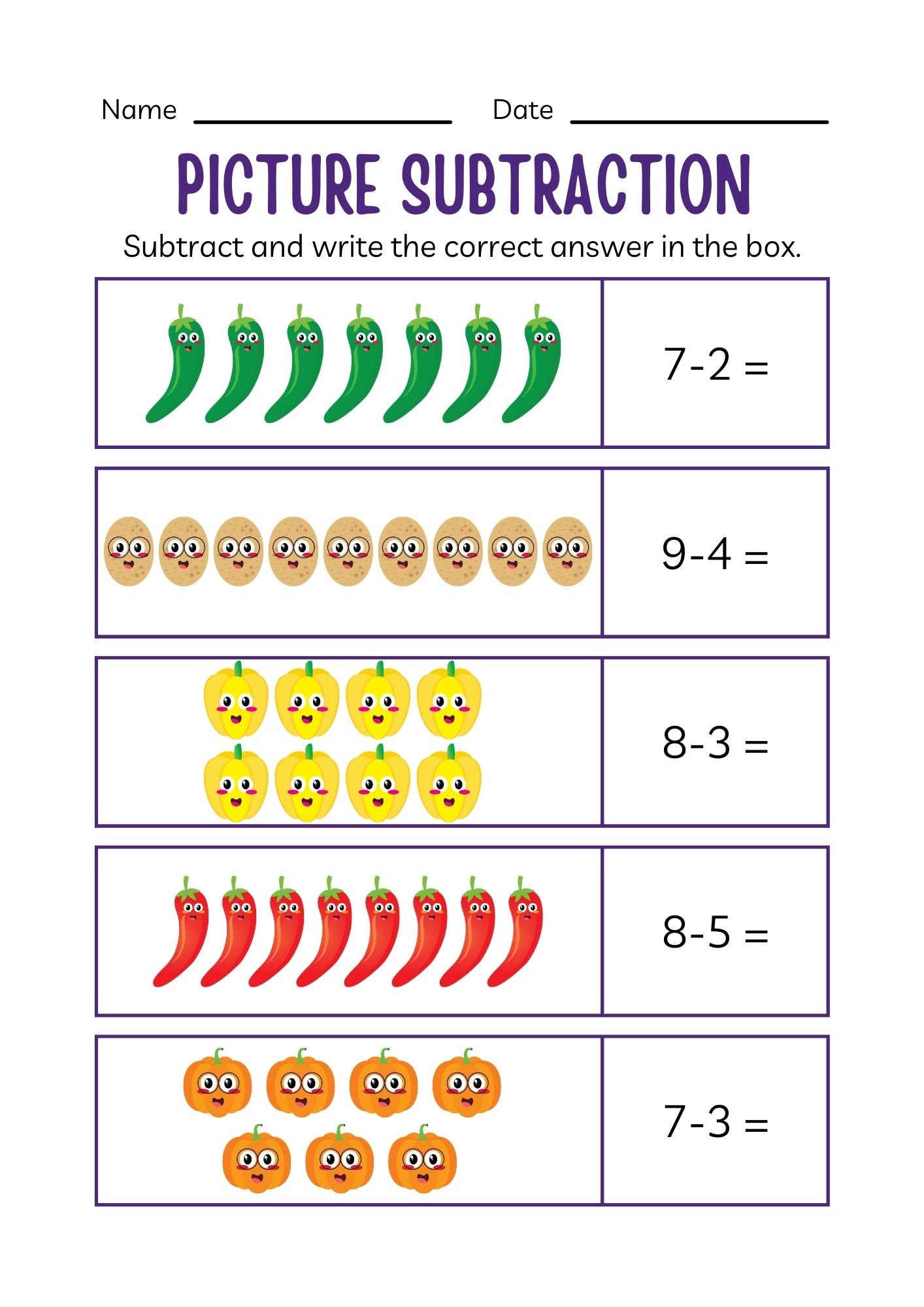 40 Printable Kindergarten Addition Worksheets, Picture Addition and ...