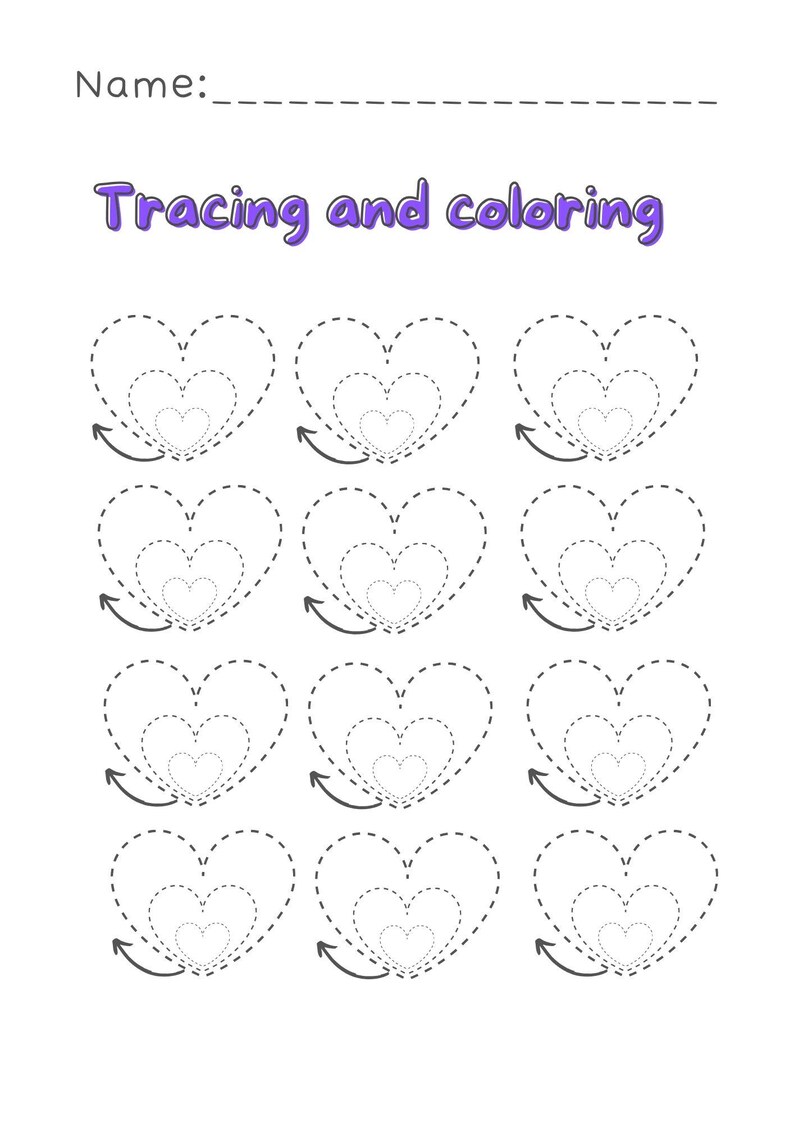Preschool Line Tracing Worksheets: 27 Printable Handwriting Pages (PDF ...