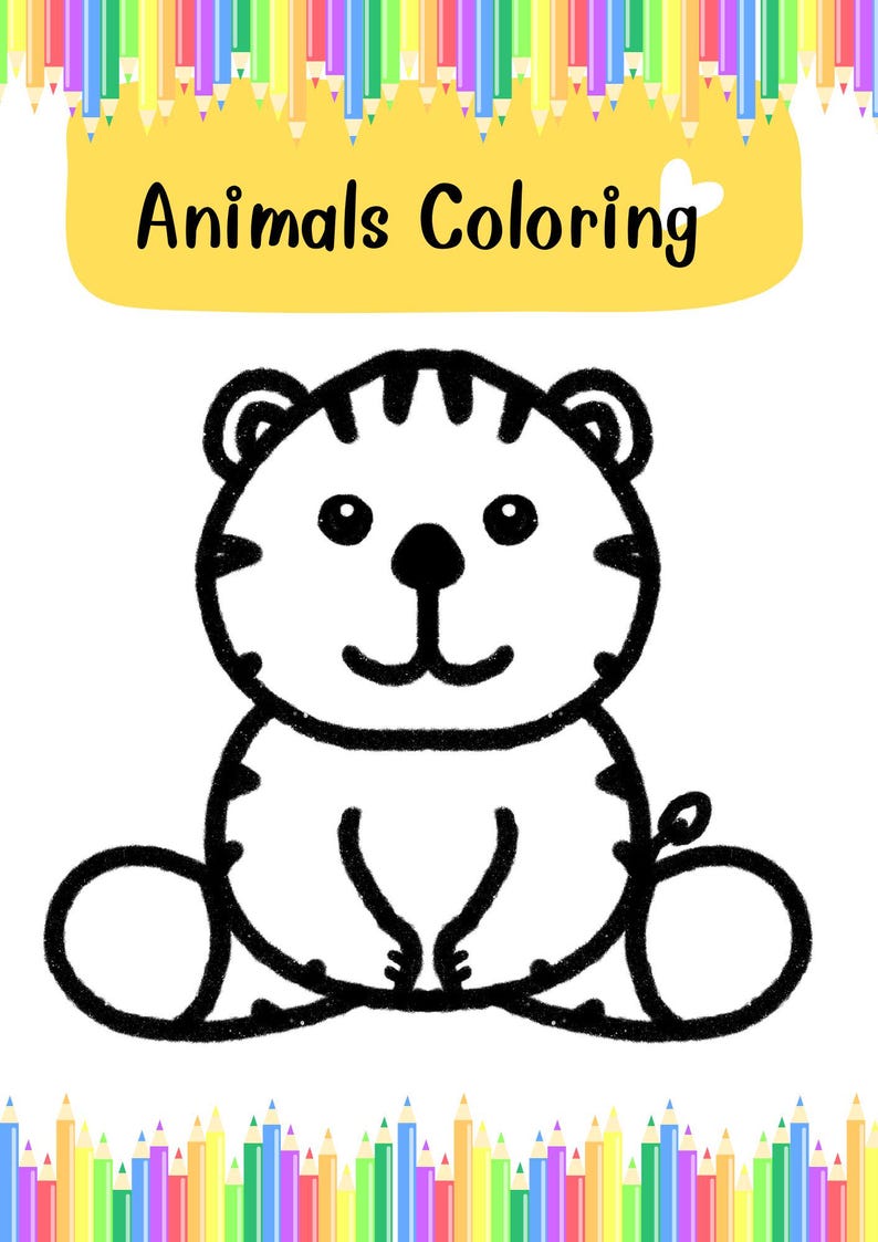 25 Safari Animals Coloring Pages for Kids Safari Coloring Pages Kids ...