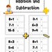Addition and Subtraction Facts Worksheets Printable for Kids ...