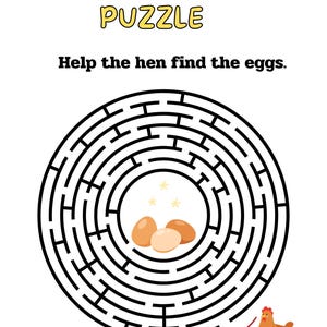 17 Printable Spring Maze PUZZLE Worksheets for Kindergarten ...
