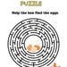 17 Printable Spring Maze PUZZLE Worksheets for Kindergarten ...