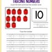Printable Numbers 1-20 Tracing Worksheets for Preschool Kindergarten ...
