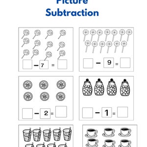 20 Printable Kindergarten Addition Worksheets, Picture Addition and ...
