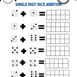 Kindergarten Addition and Subtraction Worksheets: Winter Math (PDF) - Etsy