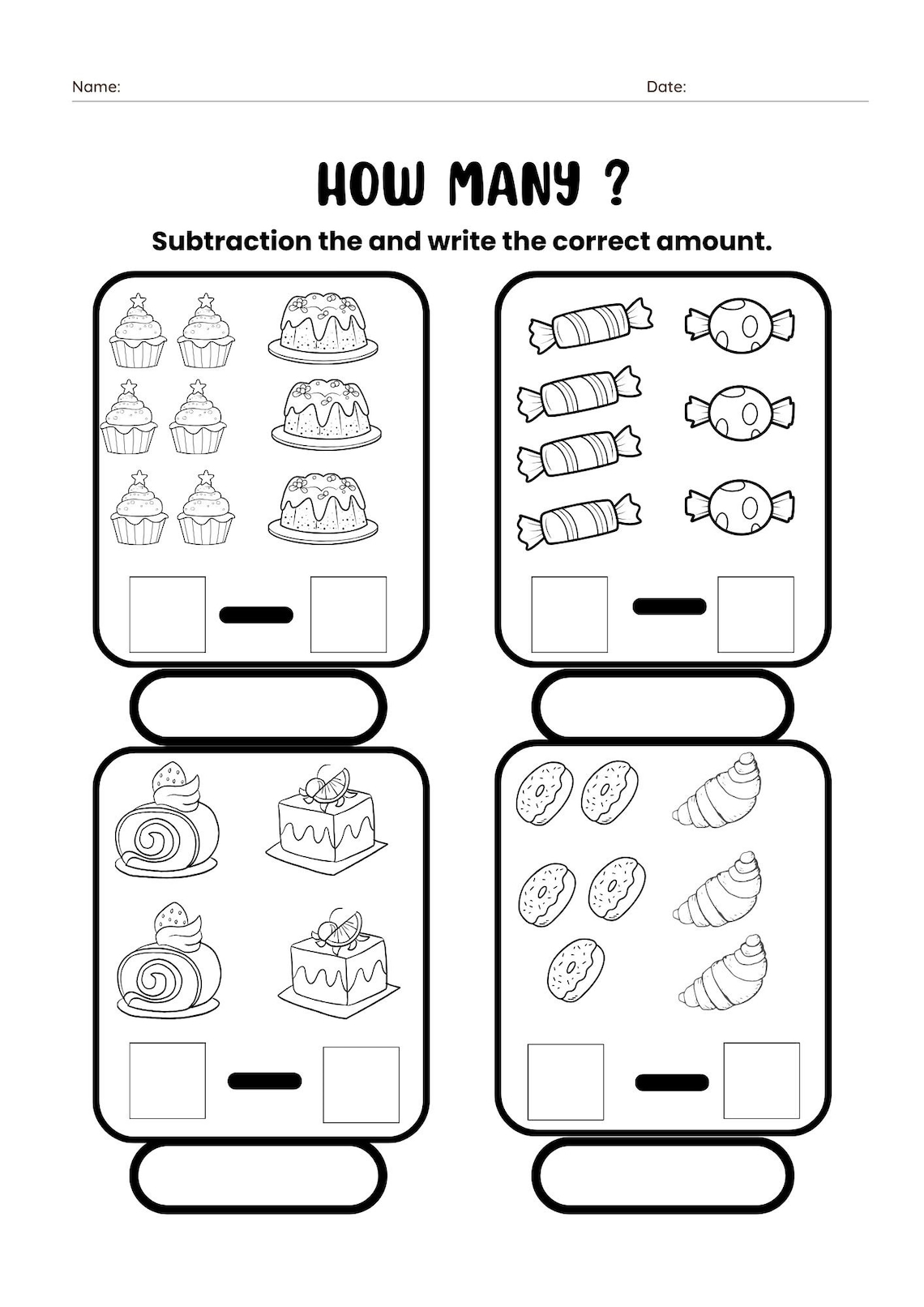 20 Printable Kindergarten Addition Worksheets, Picture Addition and ...