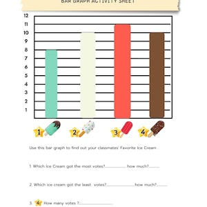 Bar Graphs & Picture Graphs: 2nd Grade Worksheets - Etsy
