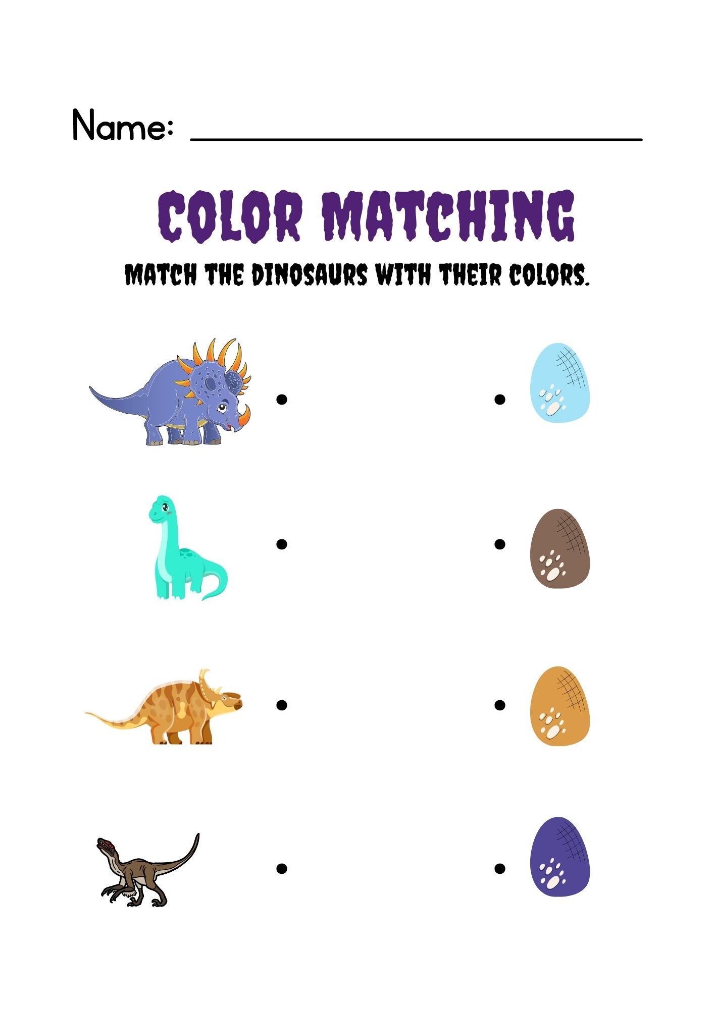 30 Printable Matching Worksheets, Match the Picture,preschool Line ...