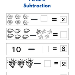 20 Printable Kindergarten Addition Worksheets, Picture Addition and ...