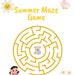 24 Printable Spring Maze Puzzle Worksheets for Kindergarten ...