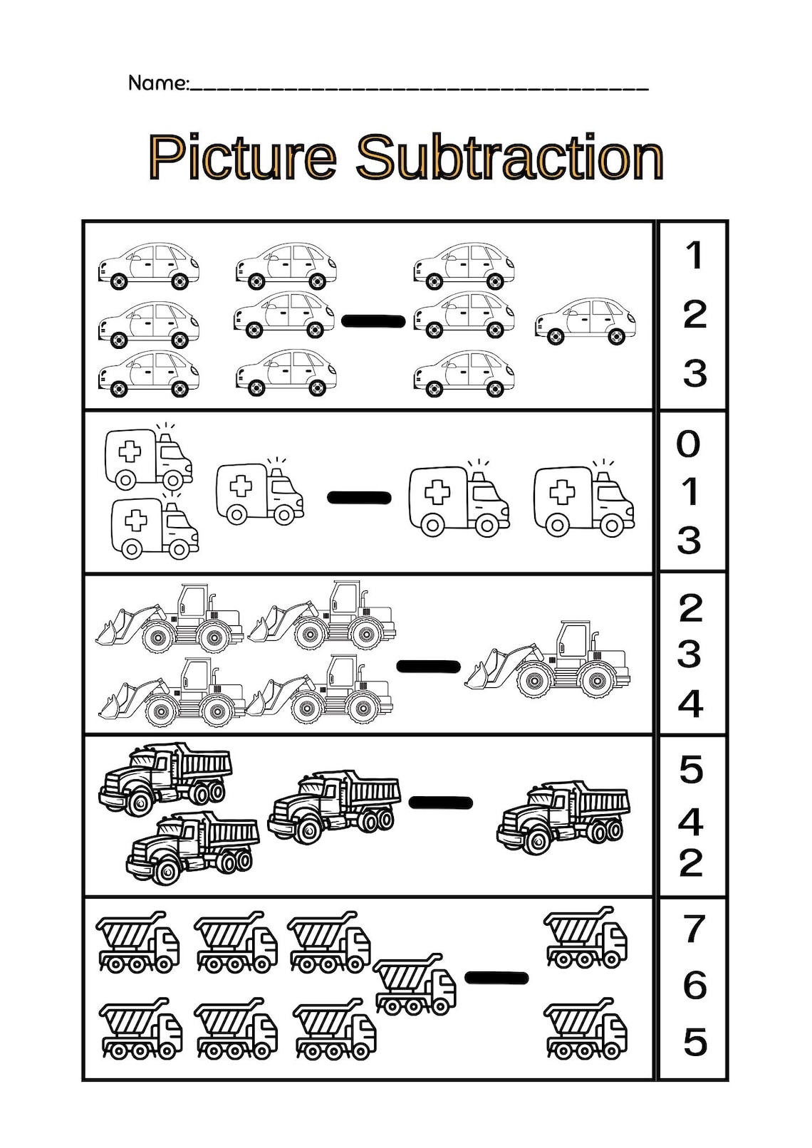 20 Printable Kindergarten Addition Worksheets, Picture Addition and ...