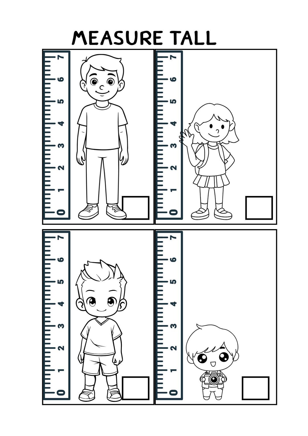 Measure Length With Tools Worksheets | 2nd Grade Ruler Measurement - Etsy