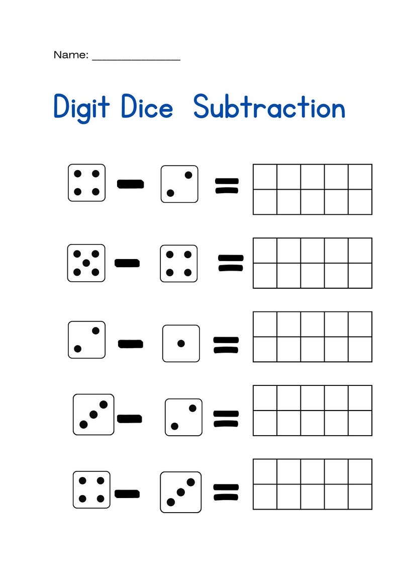 20 Printable Domino Addition Worksheets | 1st Grade & Kindergarten Math ...