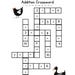 Addition Crossword Printable: Math Worksheet (printable) - Etsy
