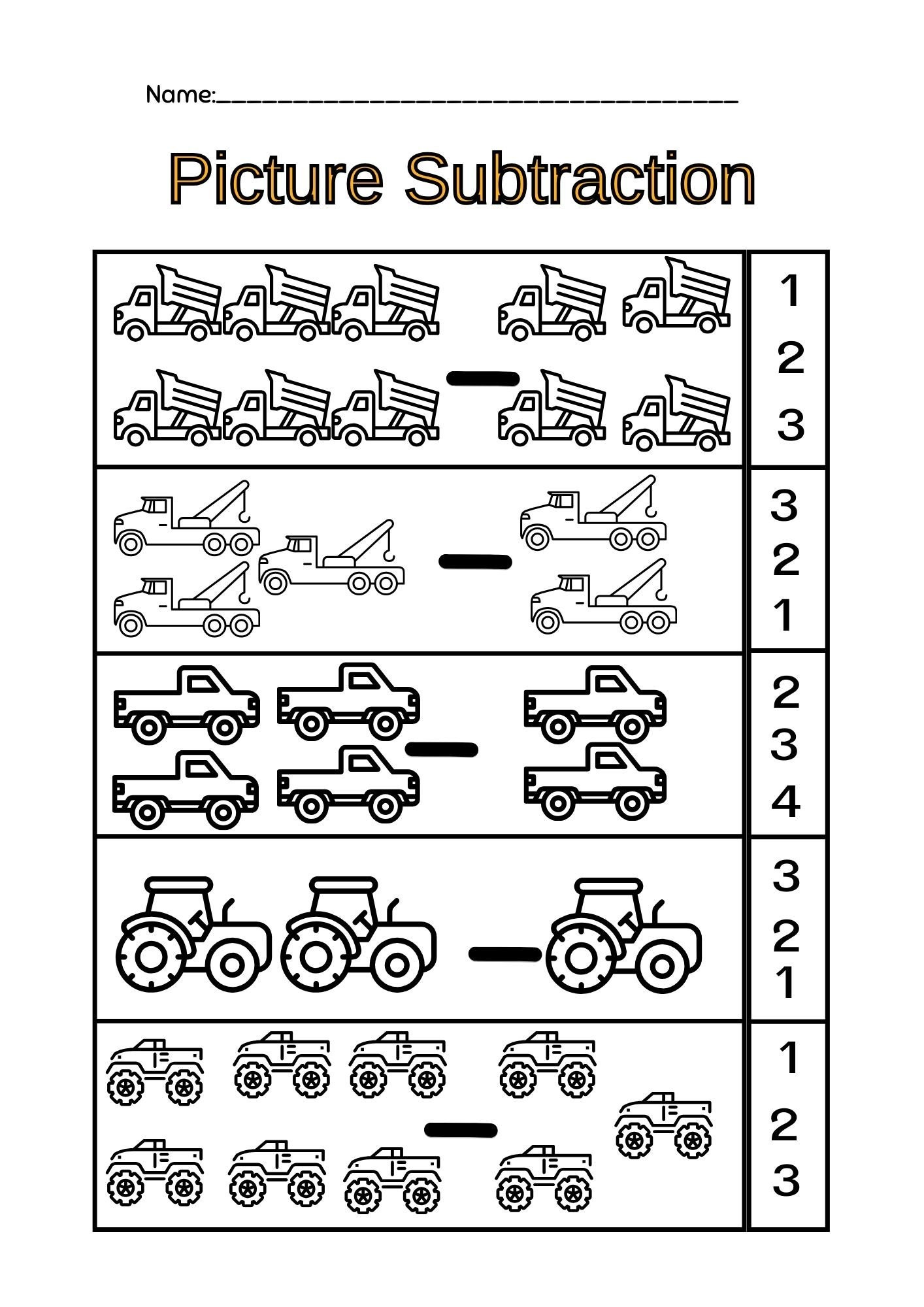 20 Printable Kindergarten Addition Worksheets, Picture Addition and ...