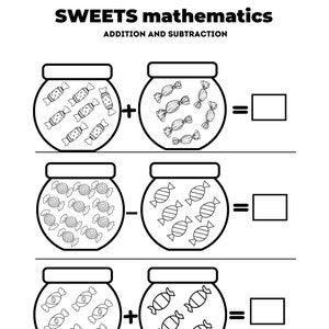 20 Printable Kindergarten Addition Worksheets, Picture Addition and ...