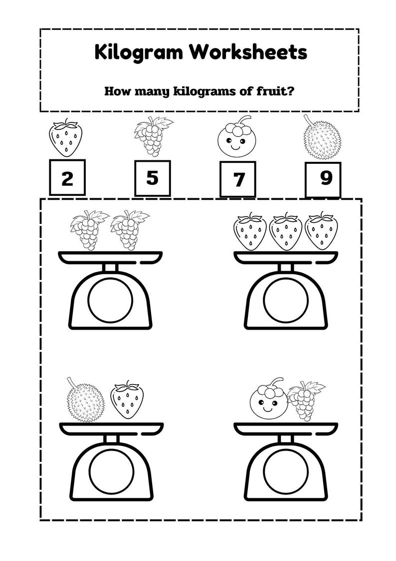 30 Picture Addition Worksheets: Printable Kindergarten Homeschool (PDF ...