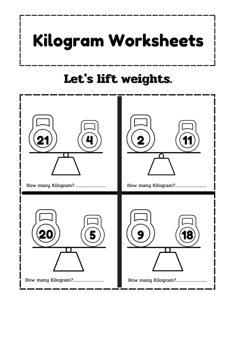 30 Picture Addition Worksheets: Printable Kindergarten Homeschool (PDF ...