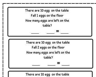 1st-2nd Grade Math Word Problems Worksheet (printable) - Etsy