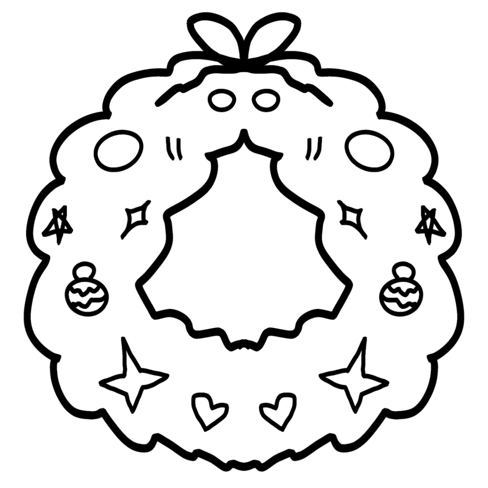 Christmas Doodle Borders Clipart, Winter PNG - Etsy