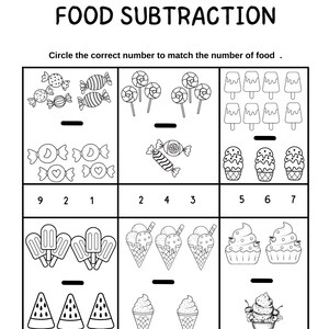 20 Printable Kindergarten Addition Worksheets, Picture Addition and ...