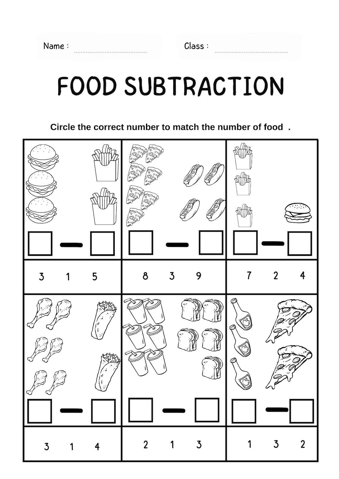 20 Printable Kindergarten Addition Worksheets, Picture Addition and ...
