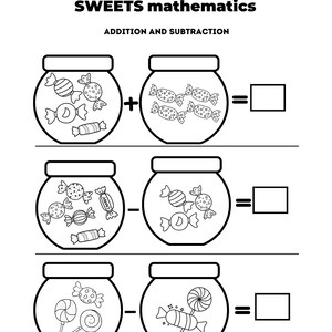 20 Printable Kindergarten Addition Worksheets, Picture Addition and ...