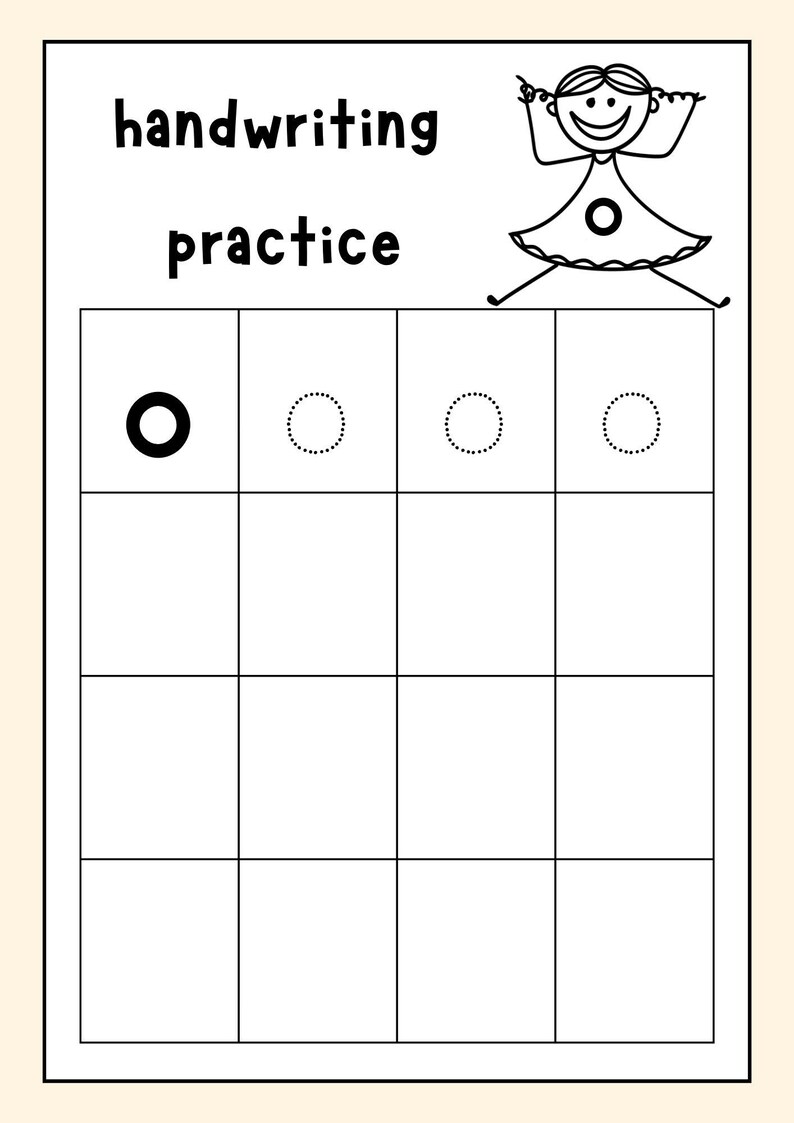 Kindergarten Handwriting Practice: Alphabet Tracing Worksheets (PDF ...