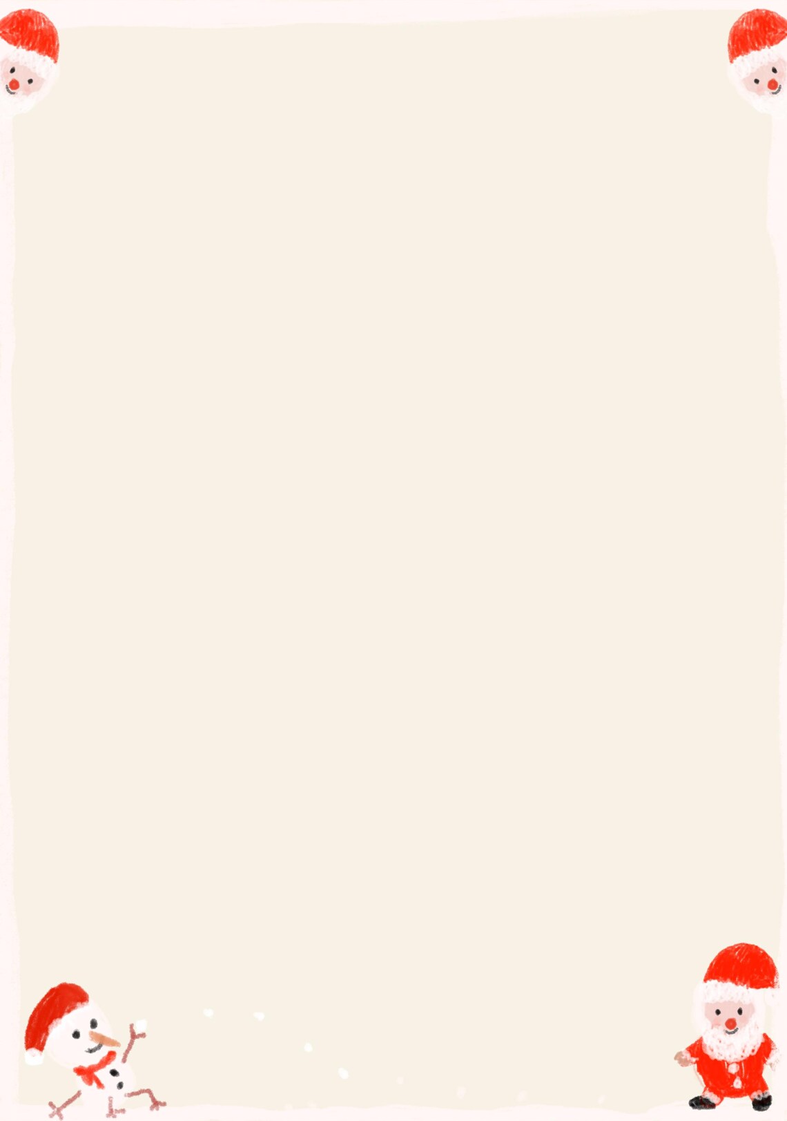 Christmas Doodle Frame PNG | Hand-drawn Border Digital Download - Etsy