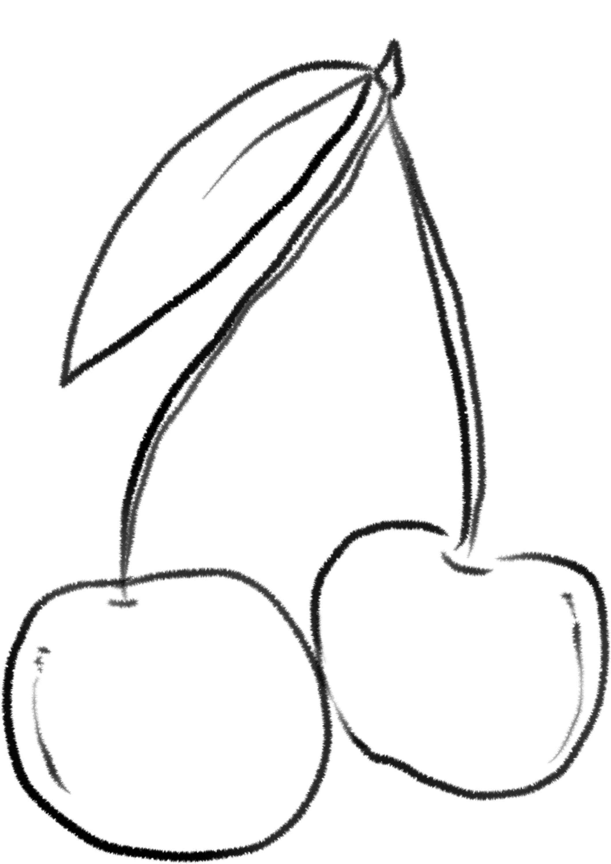 20 Hand Drawn Fruits Doodles Clipart for Decorating PNG Bundle - Hand ...