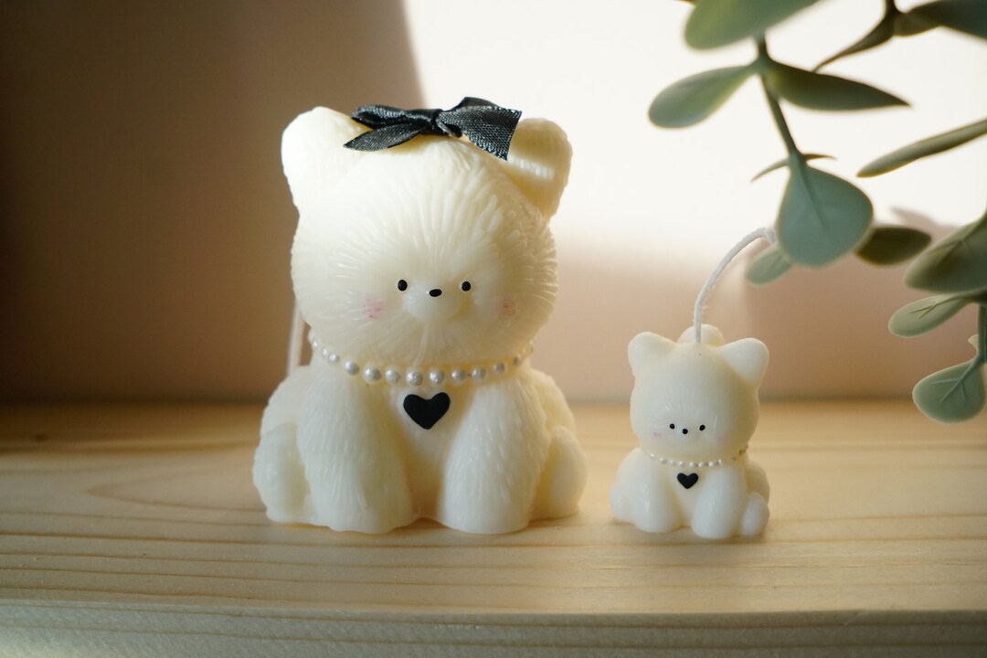 Cat Candle/ Soy Candle/ Cute Candle/ Decorative Candles/ Animal Candle ...