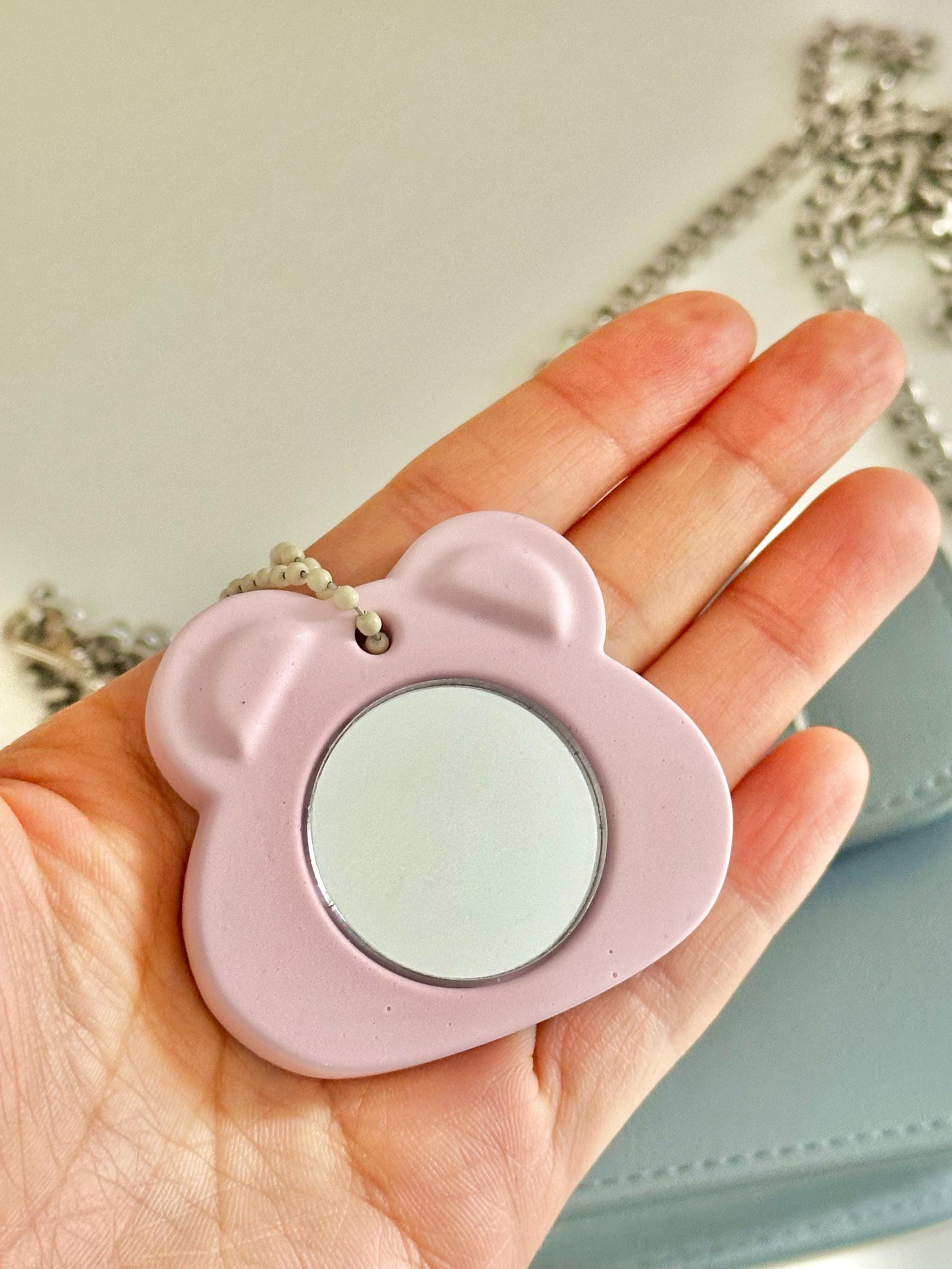 Bear Keyring/ Jesmonite Keyring/ Bear Mirror/ Cute Keyring - Etsy