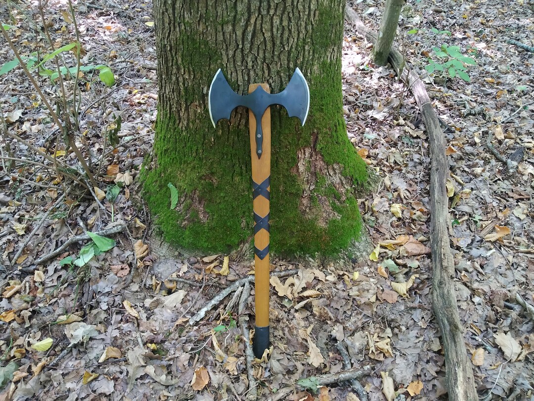 Double Ax.handmade.viking Ax.scandinavian Ax.a Heavy Ax. Medieval Ax ...