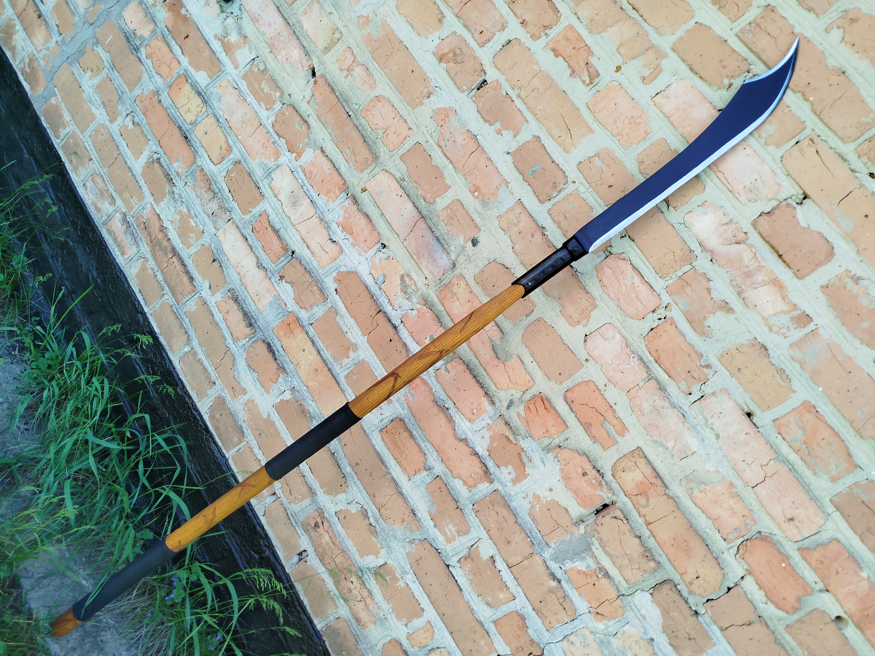 Sovnia.japanese Naginata,chinese Guan Dao,glaive,long Handle Saber, Antique Gifts,handmade,saber ...