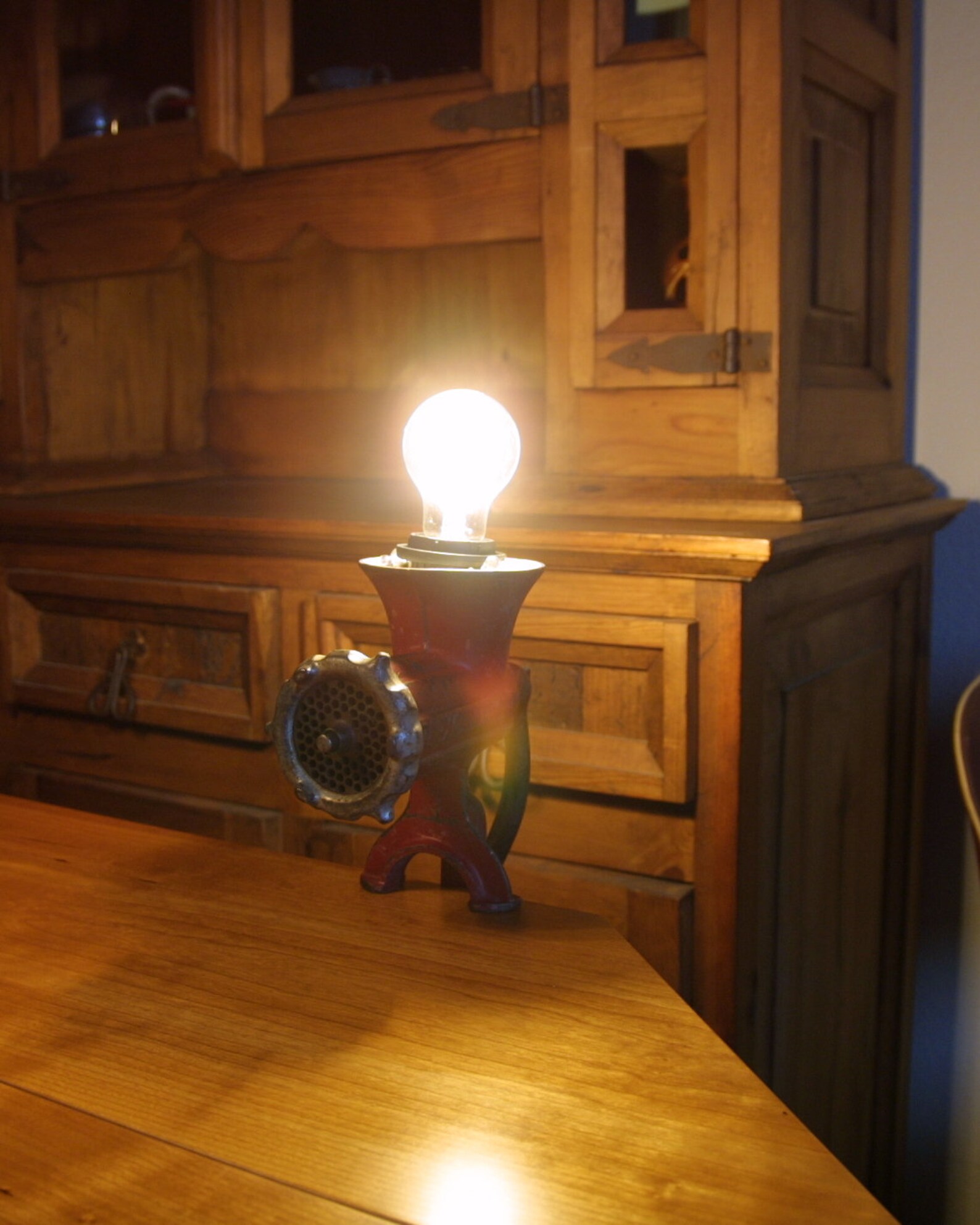 Meat Grinder - Lamp Upcycling - Etsy