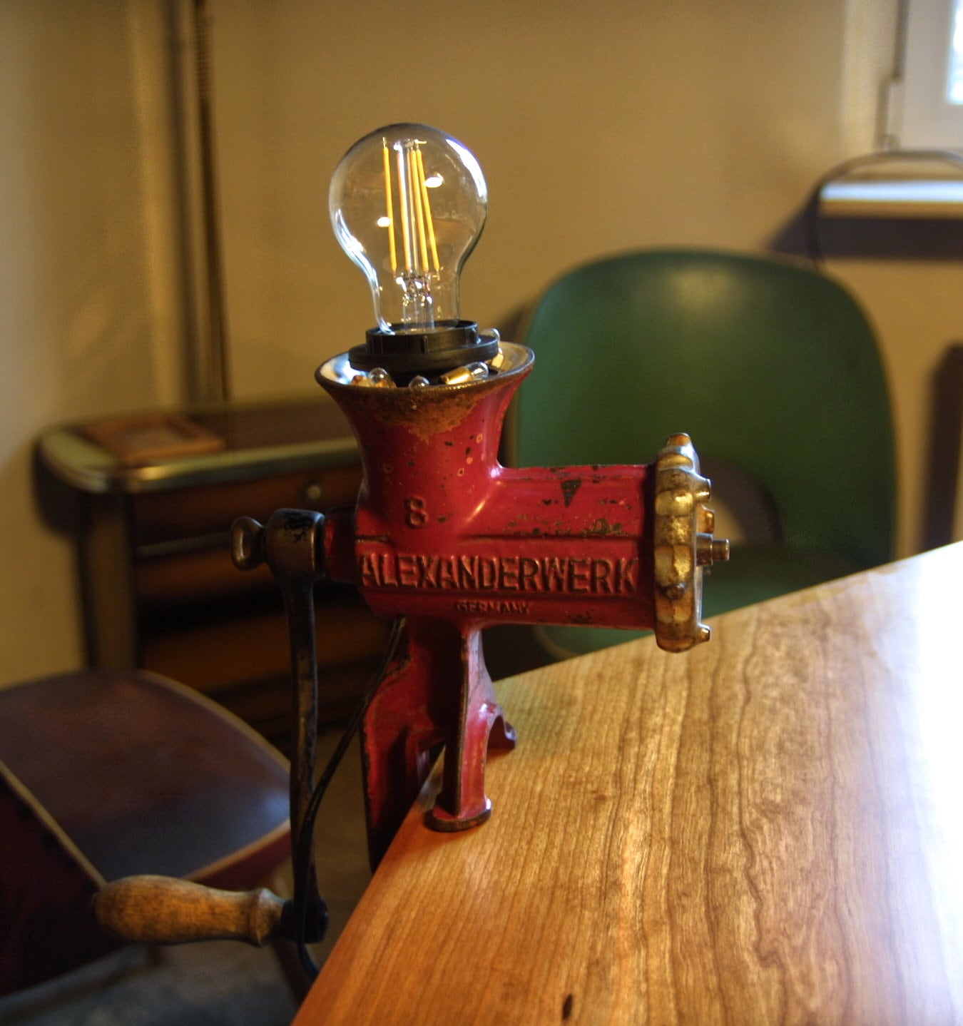 Meat Grinder - Lamp Upcycling - Etsy