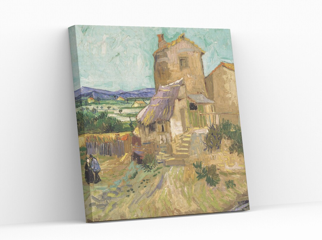 Vincent Van Gogh the Old Mill Ready to Hang Luxury CANVAS - Etsy