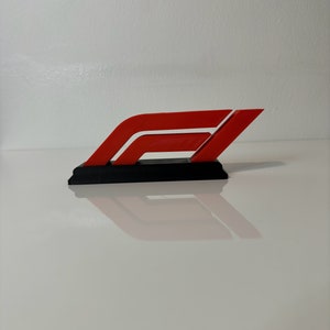 3D Printed F1 Logo Decor: Formula 1 Fan Gift - Etsy