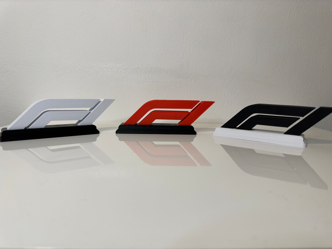 3D Printed F1 Logo Decor: Formula 1 Fan Gift - Etsy