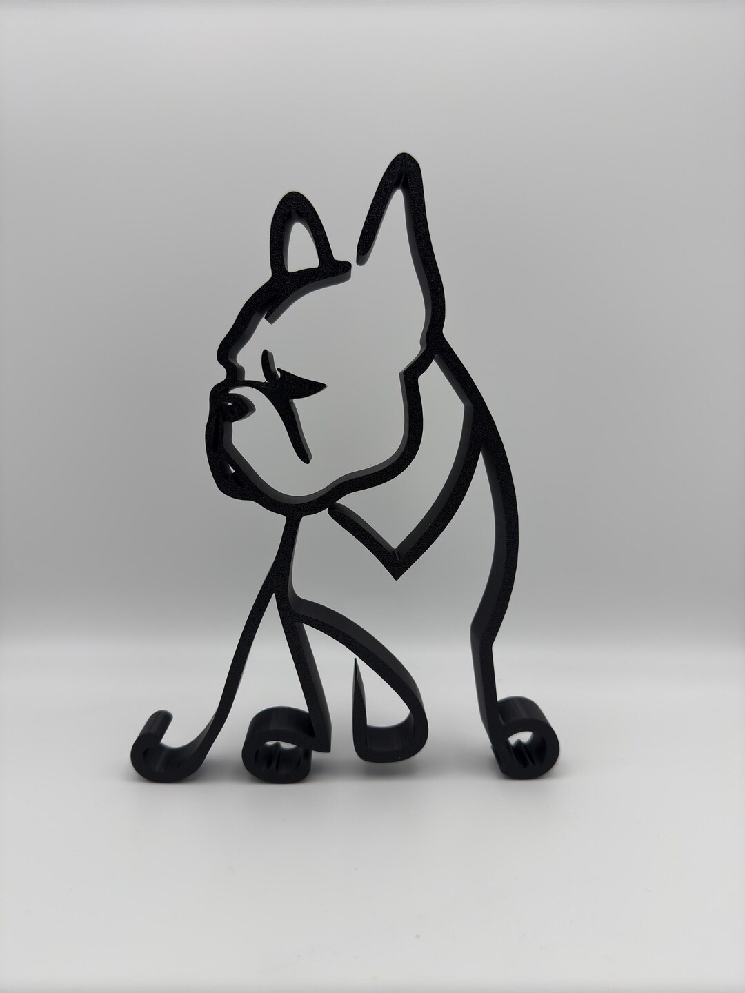 Minimalist French Bulldog Sculpture , New Design, Perfect Gift for ...