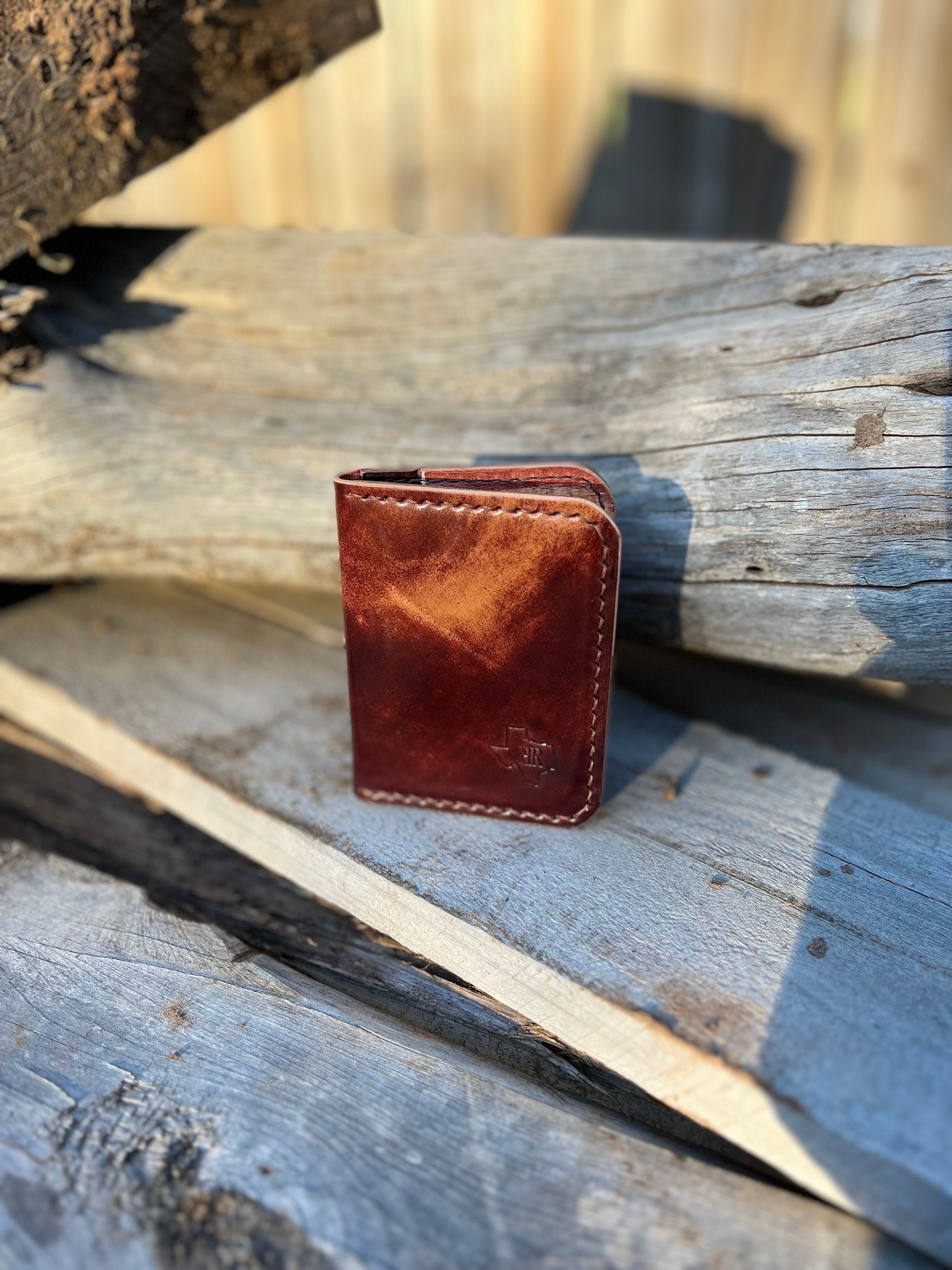 Rocado Italian Shell Cordovan Wallet Front Pocket Card Wallet - Etsy