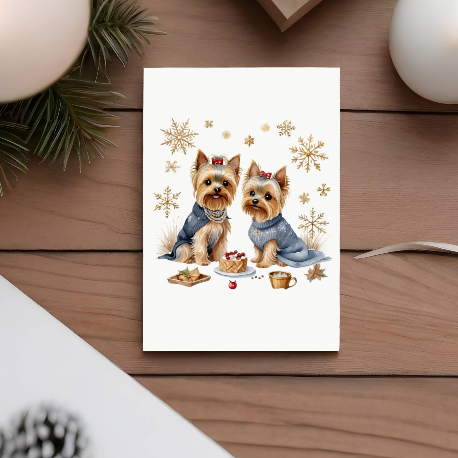 Winter Yorkie PNG, Cute Dog Clipart, Cute Adorable Dog Graphics ...