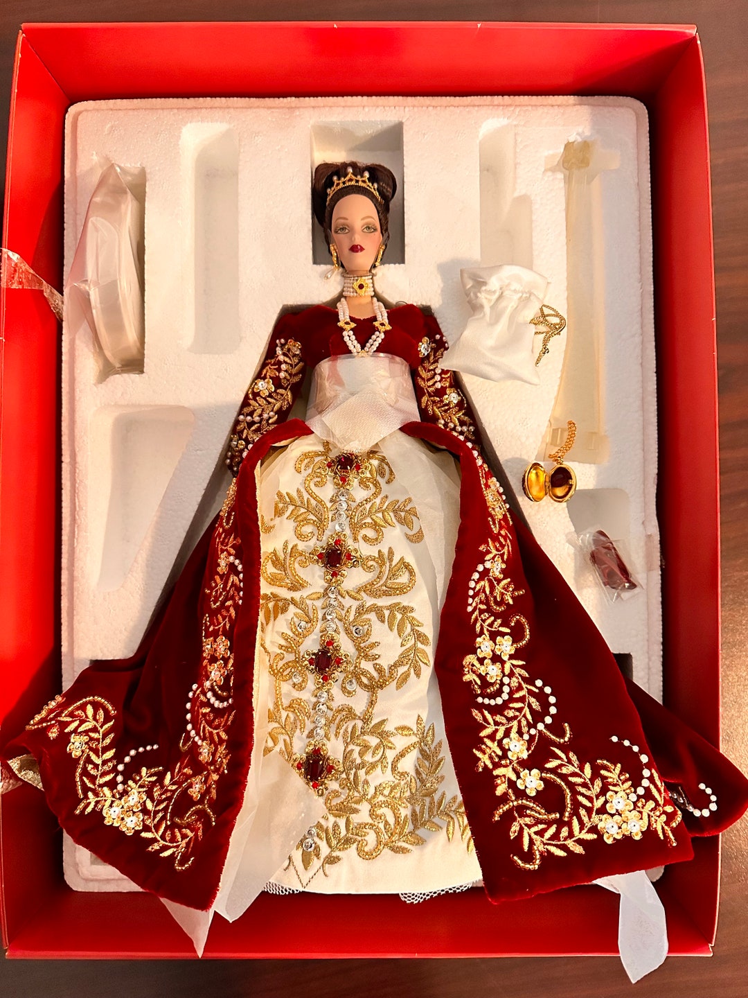 Fabergé Imperial Splendor Barbie Doll Porcelain - Etsy